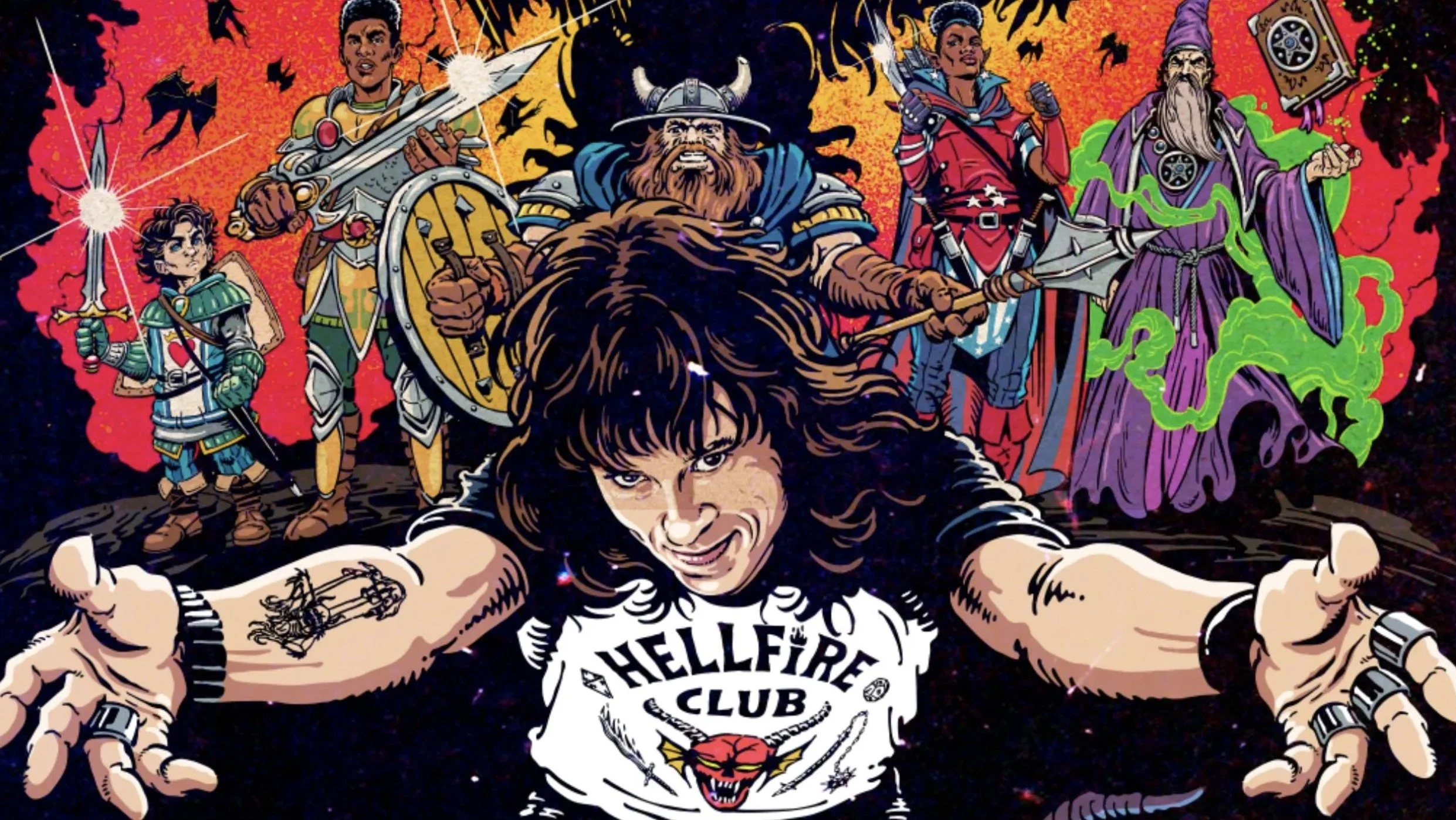 Dungeons & Dragons reveals Stranger Things Collab Board Game - Welcome to the Hellfire Club ...